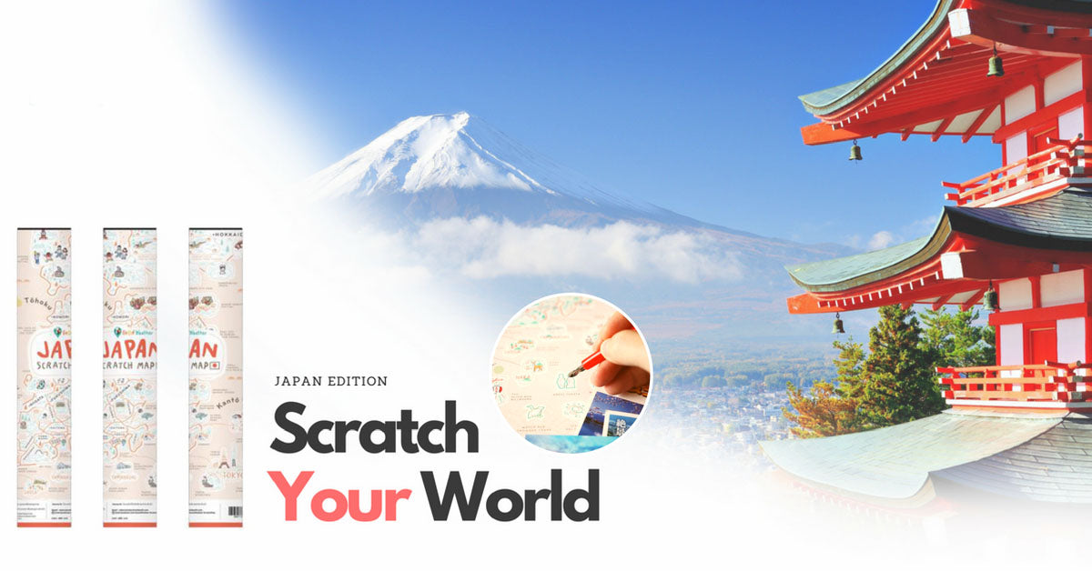 Unboxing: Japan Travel Scratch Map takes you to Japan with a whole new ...
